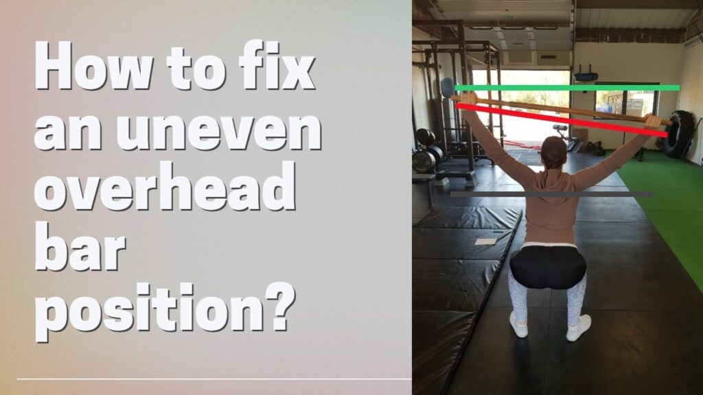 How to fix an uneven overhead bar position? - Mindly Body